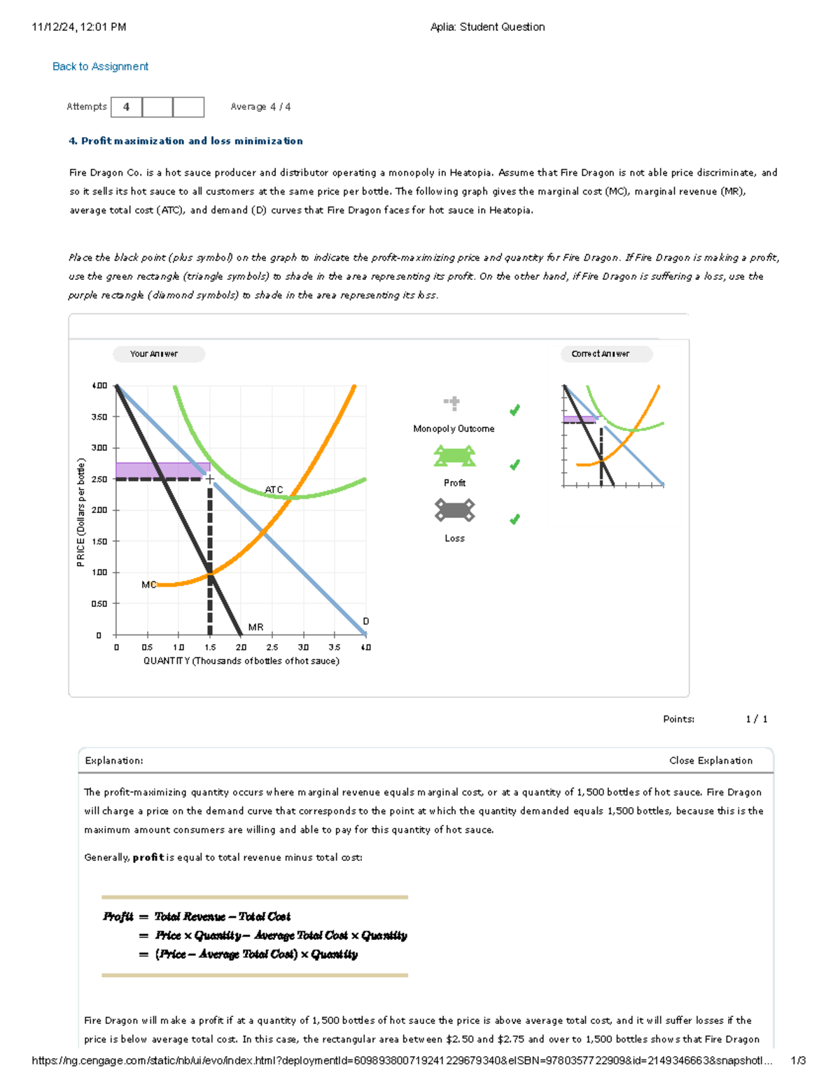 Profit Maximization in Monopoly: Fire Dragon Co. Case Study (ECO101 ...