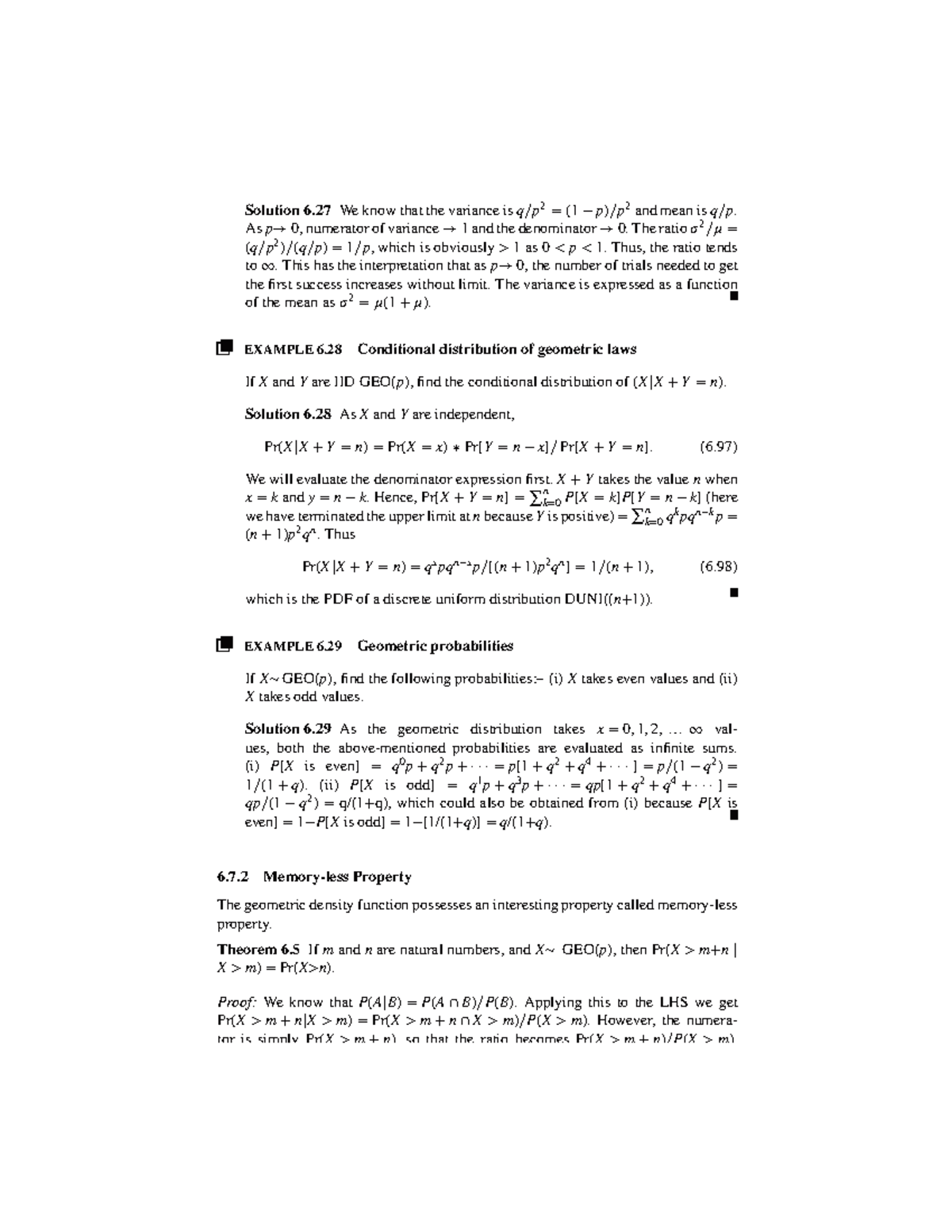 Geometric Distributions and Negative Binomial Processes (STAT 101 ...