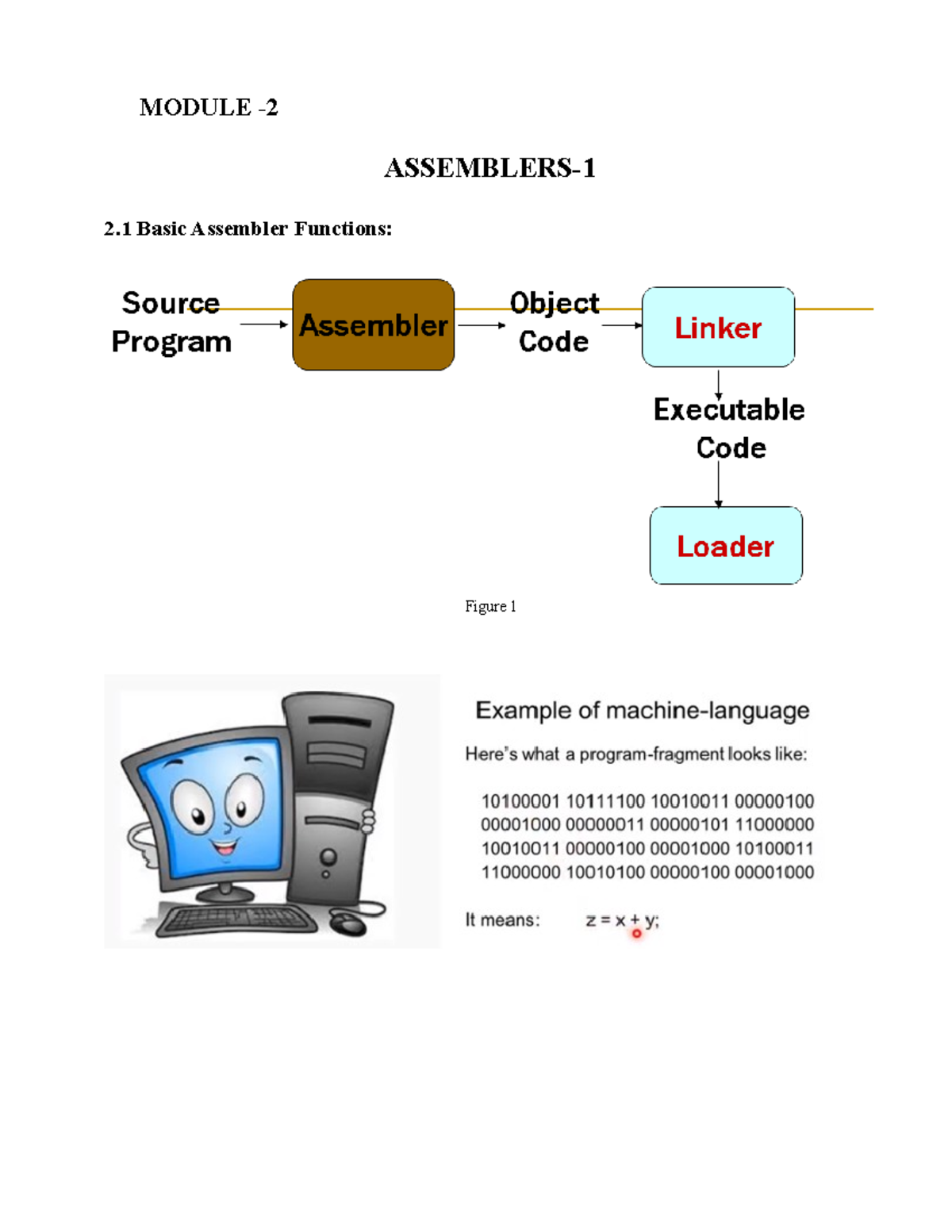 Module 2: Pass 1 and Pass 2 Assembler Data Structures Explained - Studocu