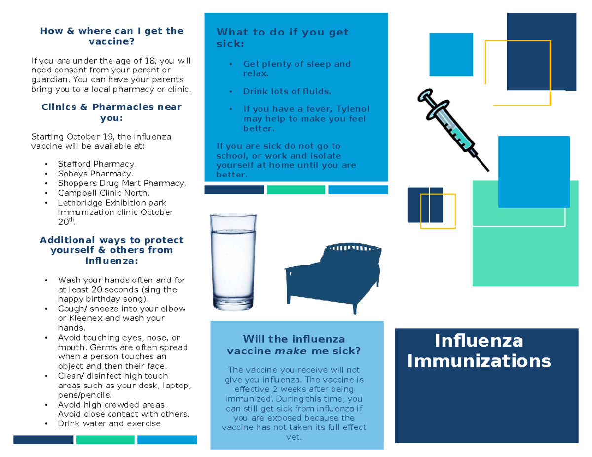 Brochure High School Influenza Vaccine Information Studocu