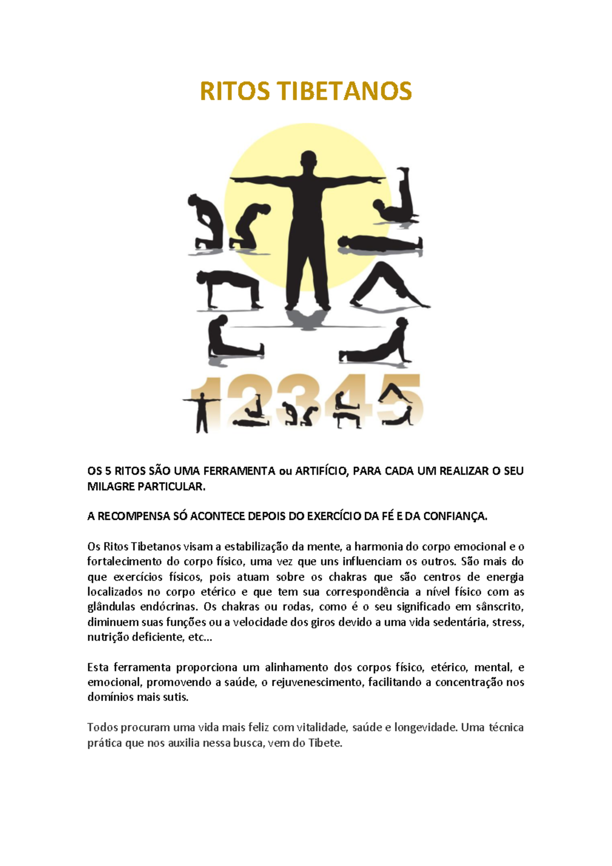 Ritos- Tibetanos 2018 - resumo - RITOS TIBETANOS OS 5 RITOS SÃO UMA ...