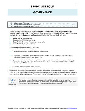 Gleim Unit 6: Audit - Flowcharts & Process Mapping Controls - Studocu