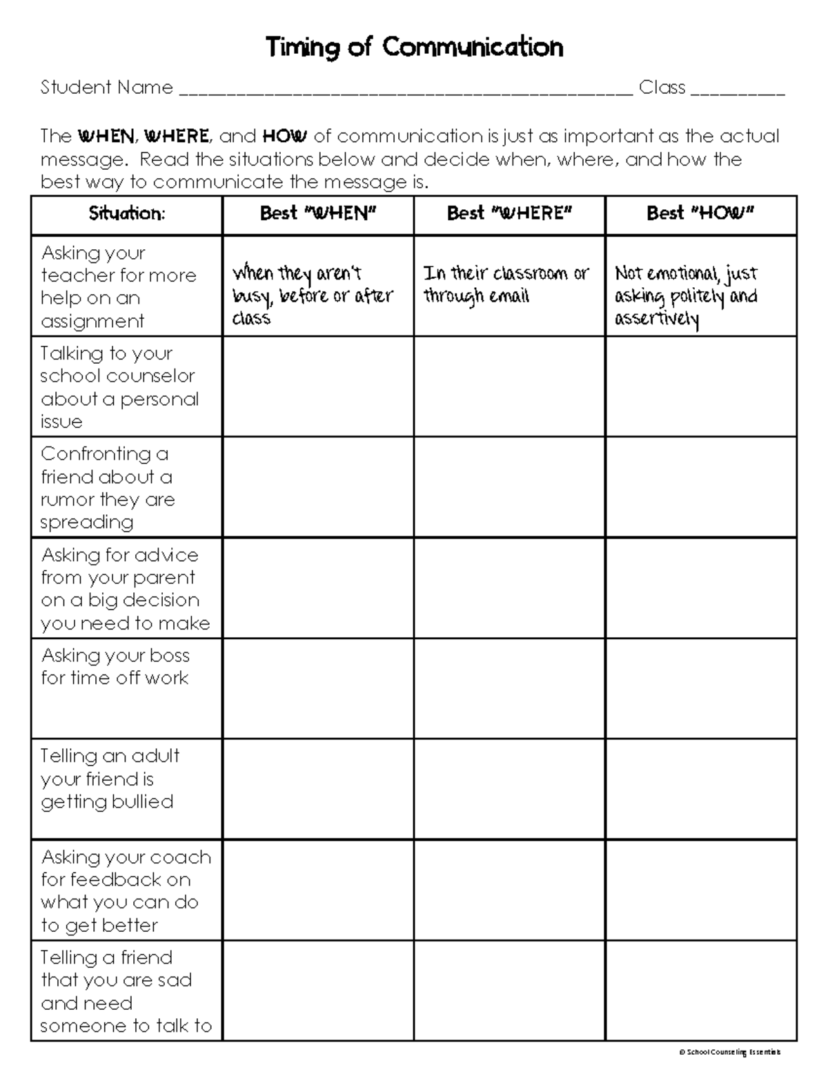 Q - Timing of Communication: Best Practices for Effective Messaging ...