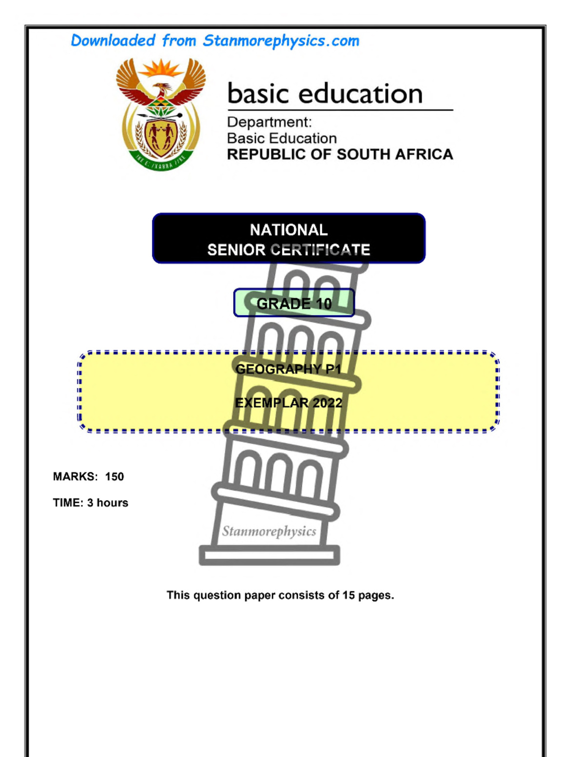Past paper-2022 stanmore document - Downloaded from Stanmorephysics ...