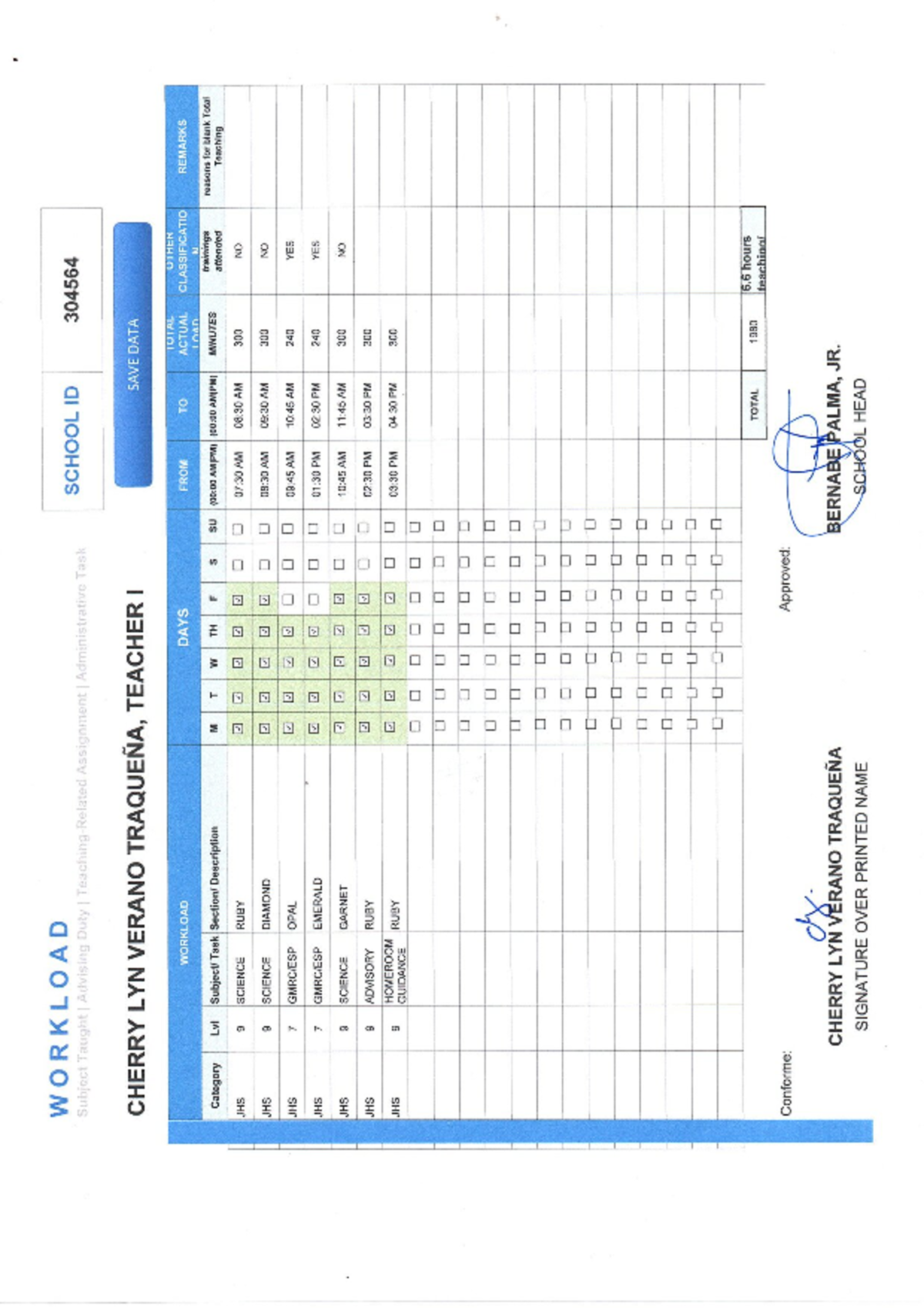 Workload and Advising Duties Overview - LECTURE NOTES (ID 304564) - Studocu