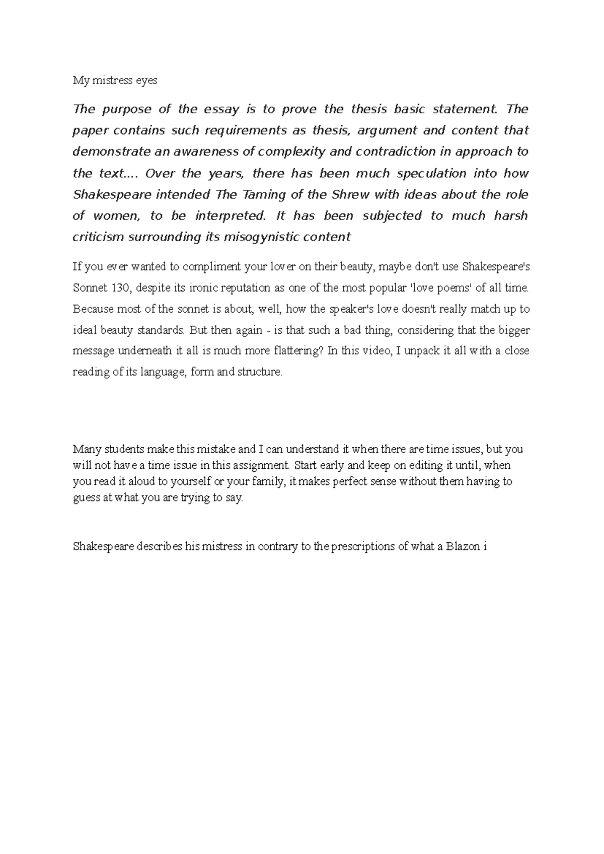 Petrarch's "Laura": Courtly Love and Themes in Sonnet Analysis - Studocu