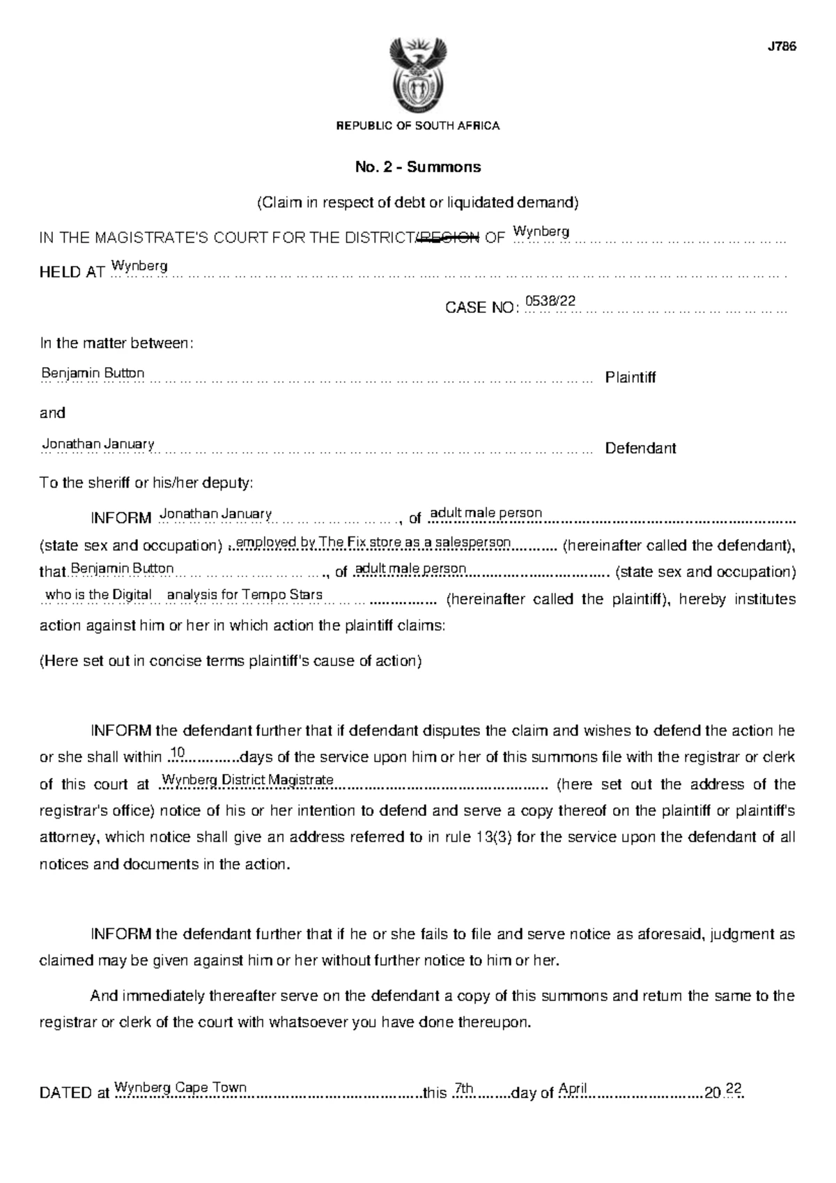 GF Ceftu 3 - Consumer laW PRACTICE - The Director General : Department of Justice and ...