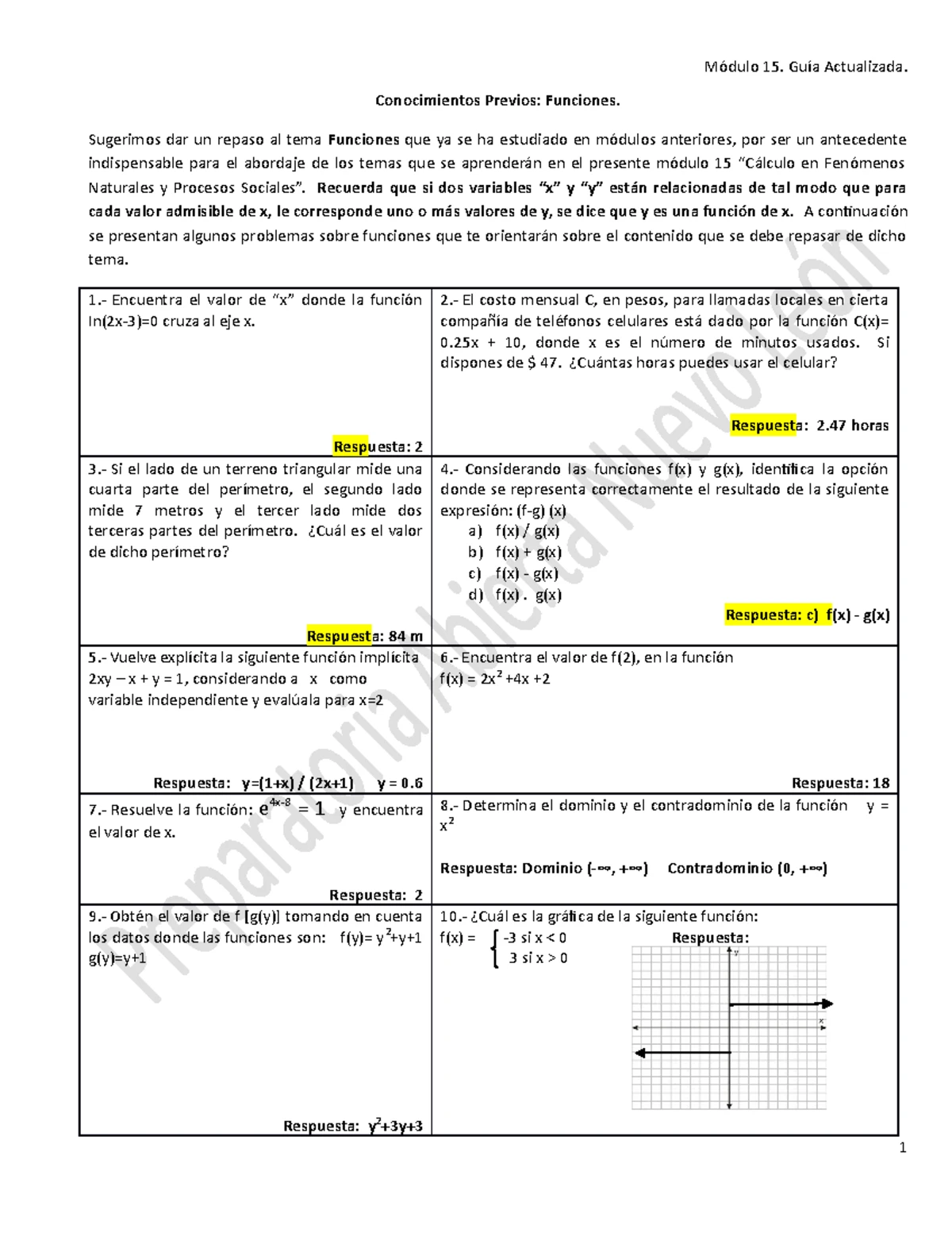 15-GUÍA Modulo 15 Calculo EN Fenomenos Naturales Y Procesos Sociales - Conocimientos Previos ...