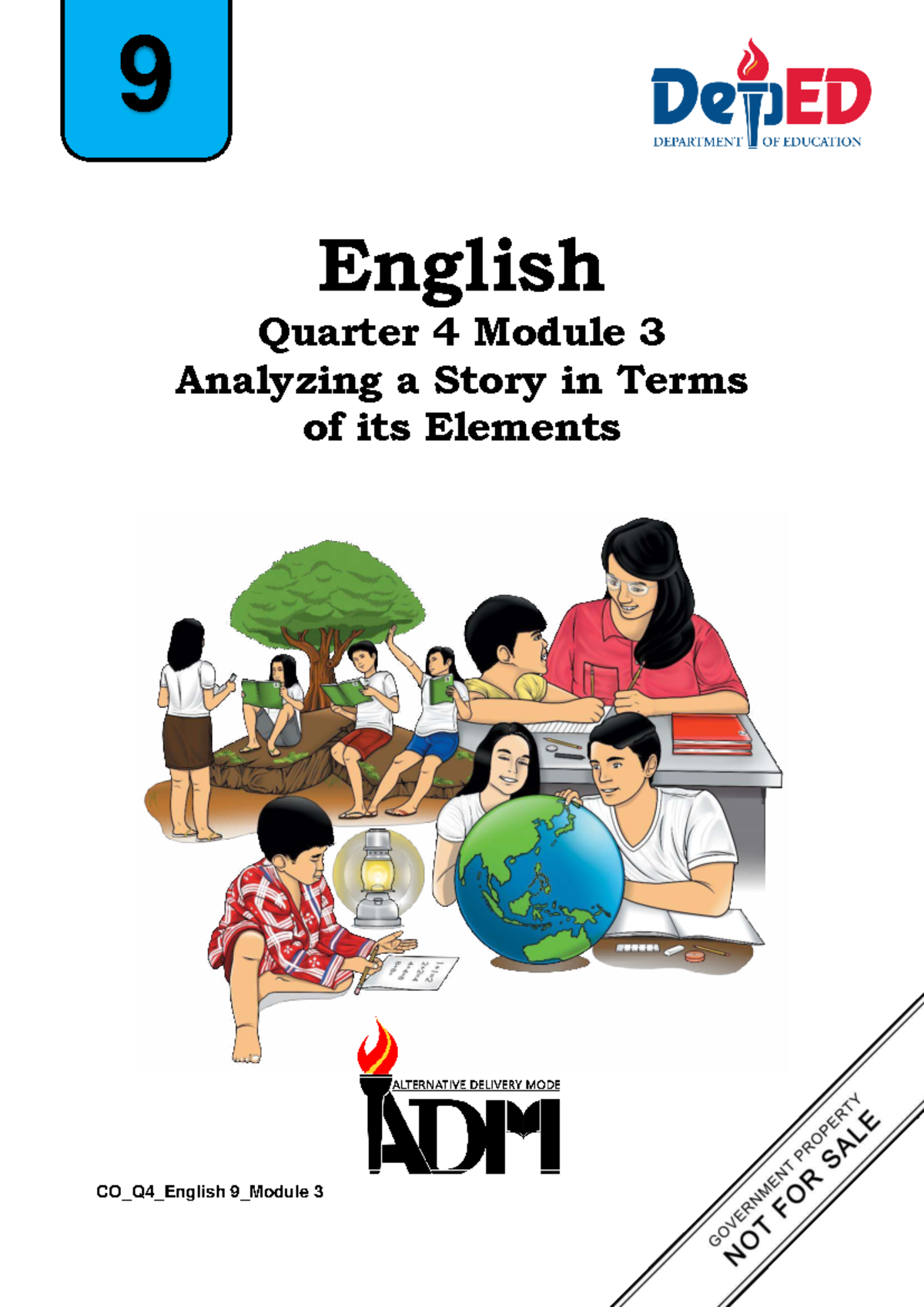 ENG9-Q4-MOD3: Analyzing Story Elements in Literature - Studocu