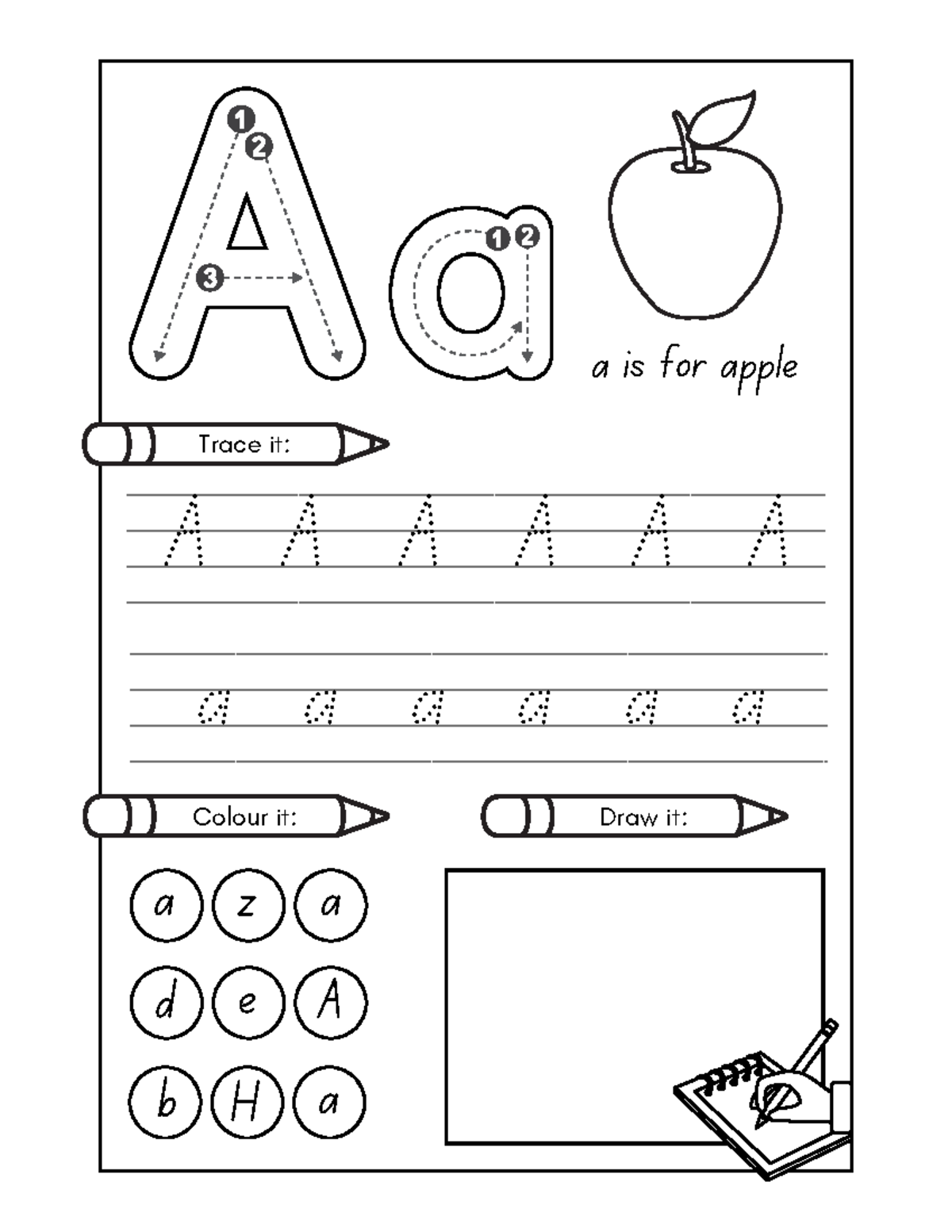 Alphabet Worksheet Activities: Tracing & Coloring (20260216) - Studocu