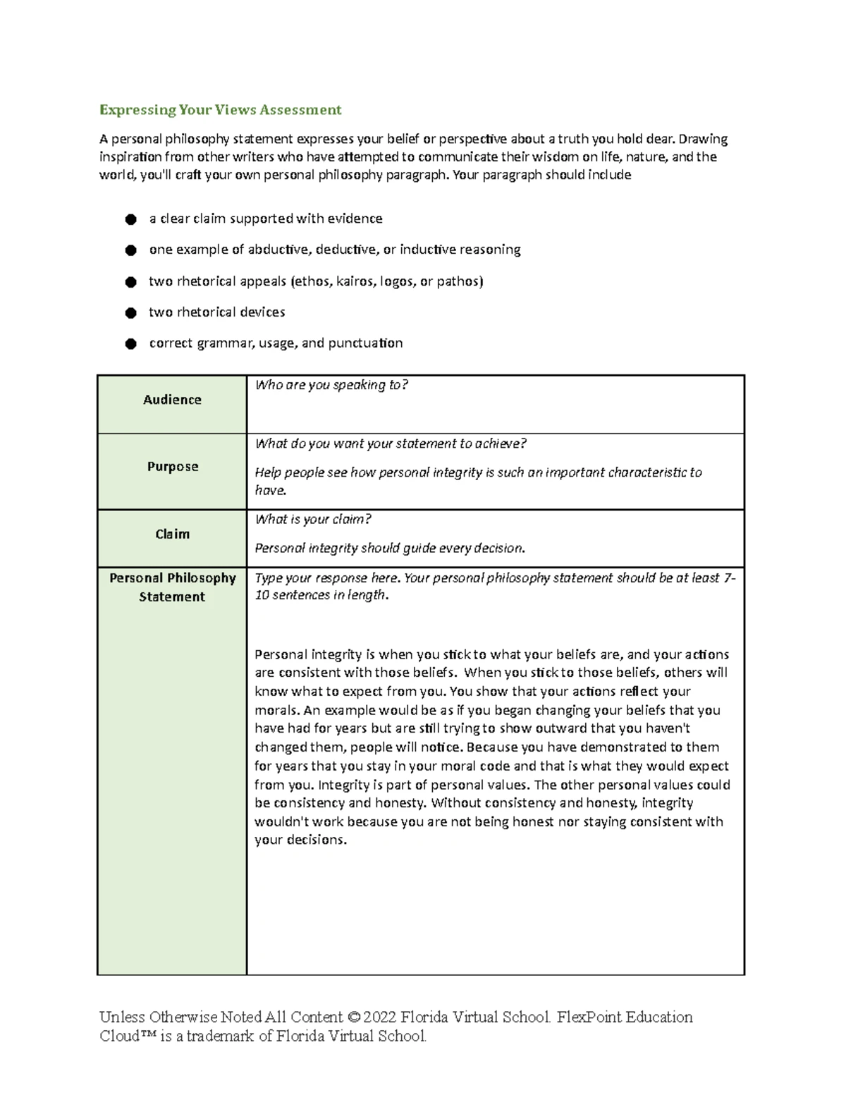 4.04 (1) - flvs english 3 assignment - A Close Look at Nature Assessment Although Ralph Waldo ...