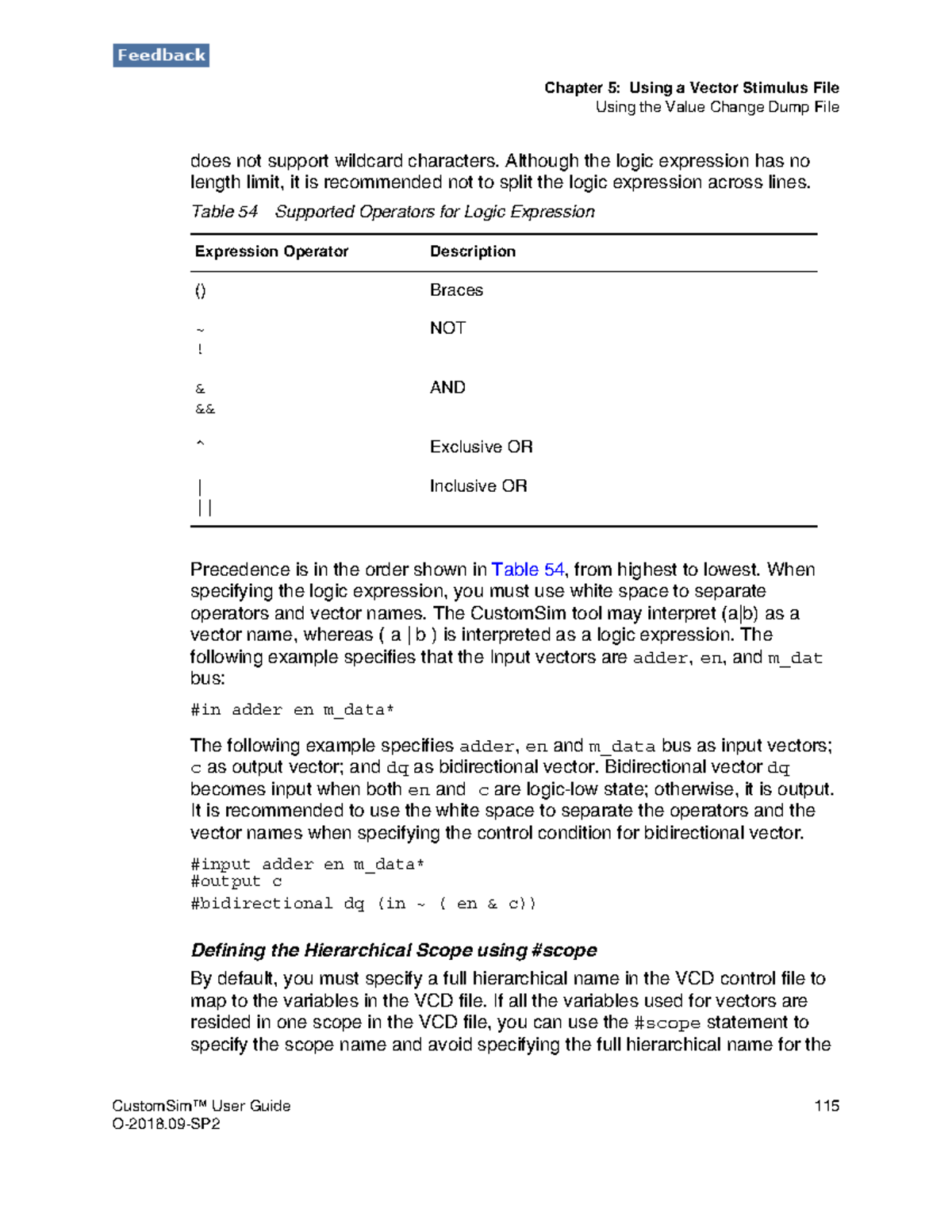 Chapter 5: Vector Stimulus File & Value Change Dump File Guide - Studocu