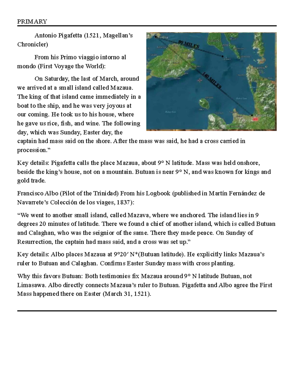 Butuan Claim: The First Mass in the Philippines (1521) Evidence ...