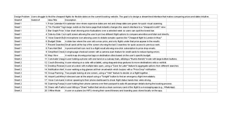 CS101: Flight Booking Interface Design Concepts and Features - Studocu