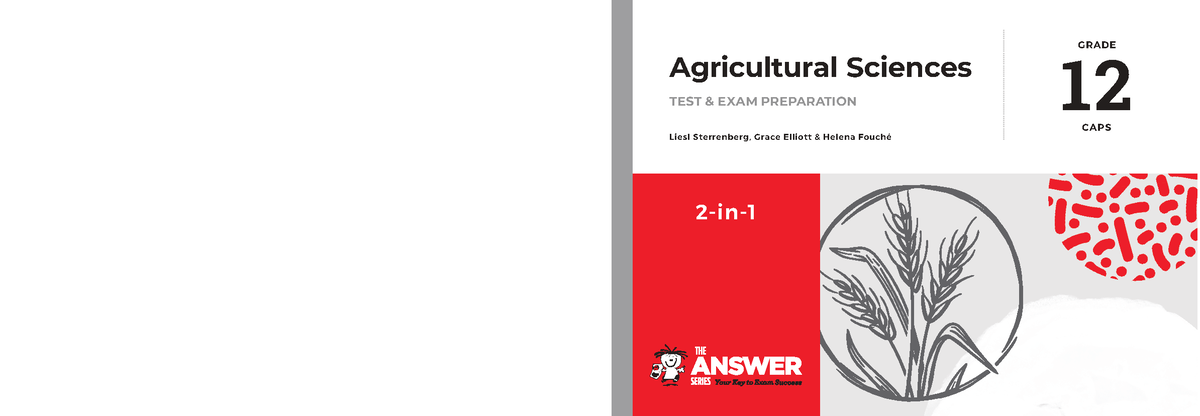 Grade 12 Agricultural Sciences CAPS Test Exam Prep Guide - Studocu
