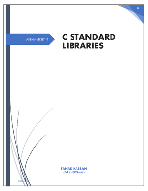 ICT lab report 7 061 - CSC ICT Lab 7 Report NAME: ALI HASSAN REG NO: FA ...