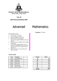 NSW Stage 5 Mathematics 5.3 - Grade: 10 - Secondary School - Studocu