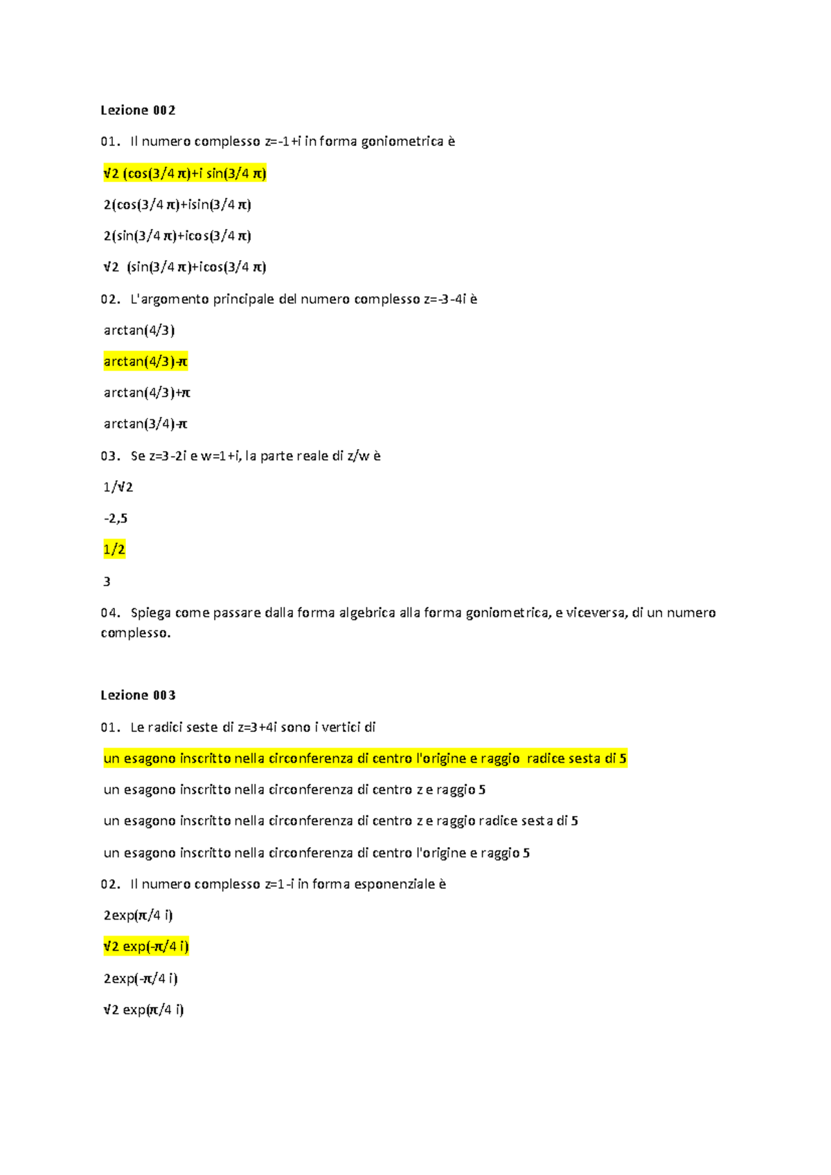 Lezione 002-032: Appunti di Analisi Matematica - Metodi e Concetti ...