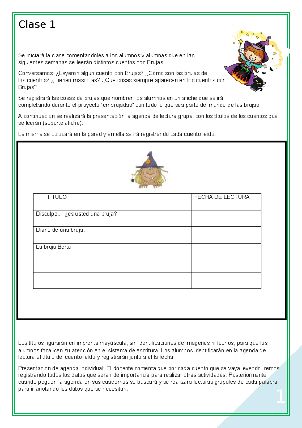 Secuencia Didáctica: Proyectos sobre Brujas - 3ro Primaria - Studocu