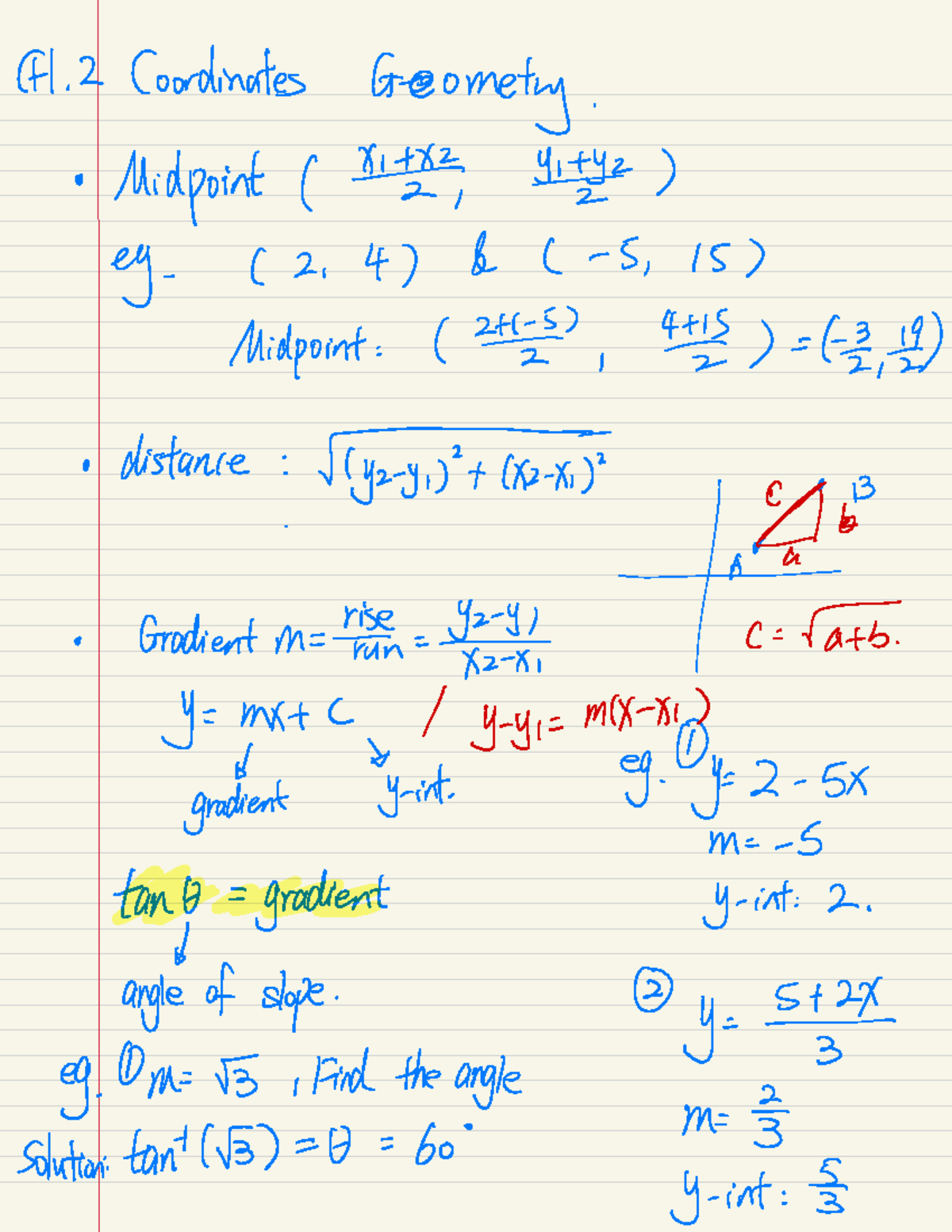 Chapter 2. Coordinates Geometry - C . 2 Coordinates Geometry ...
