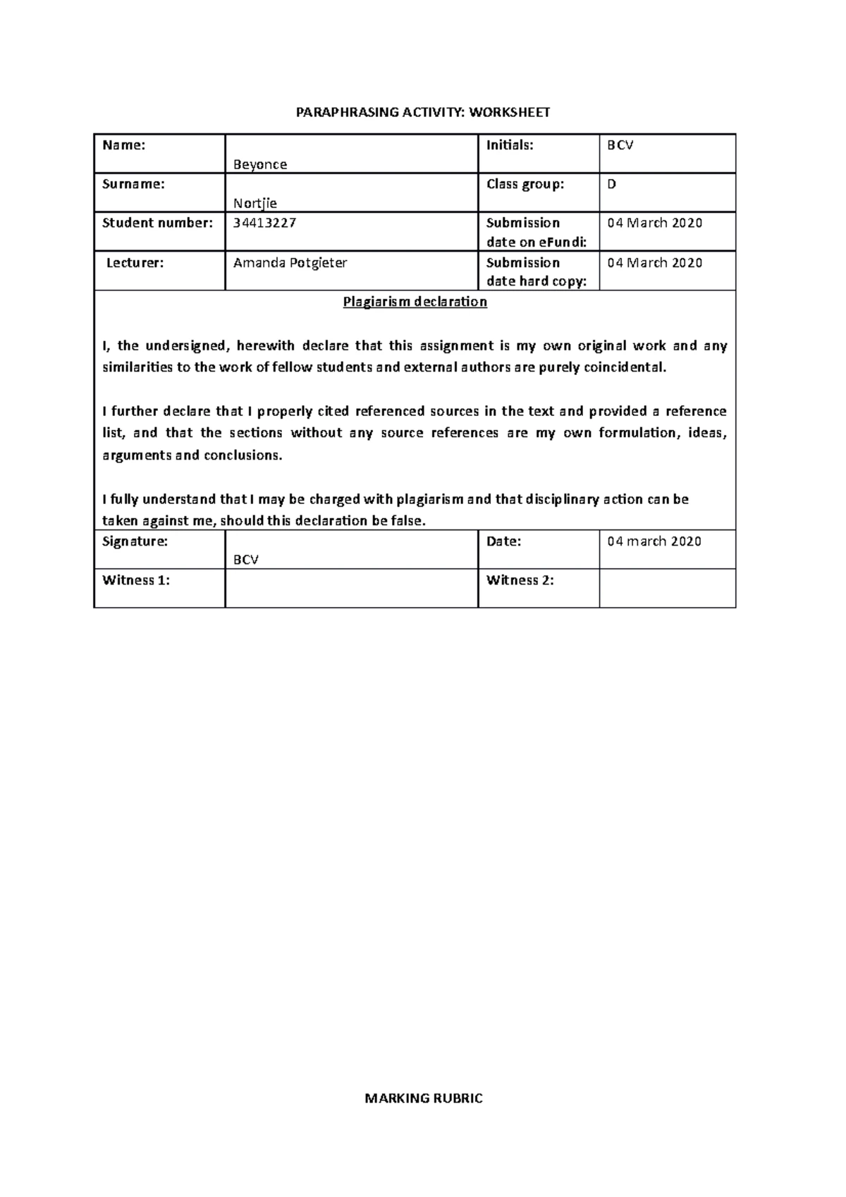 ALDE 111 Assessment 7 final: Group project on greener campus ...