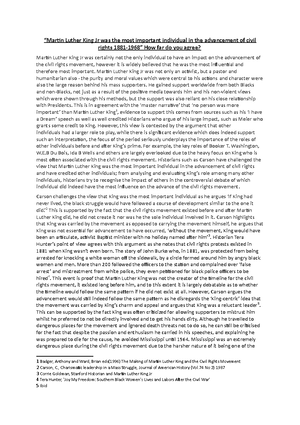 NEA Final Draft - Civil Rights Coursework on the impact of presidents ...