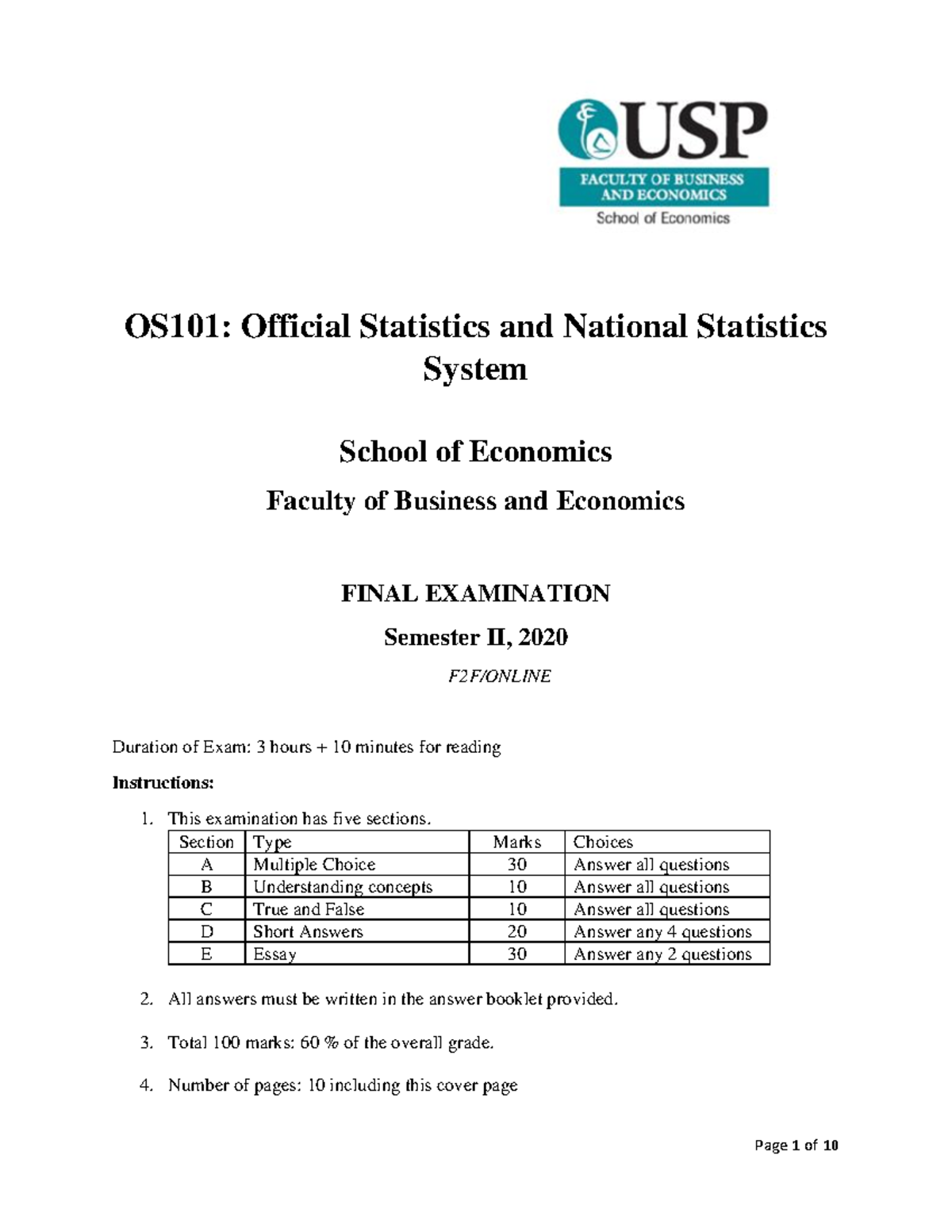 OS101 Final Exam - Key Questions and Answer Guide - Studocu