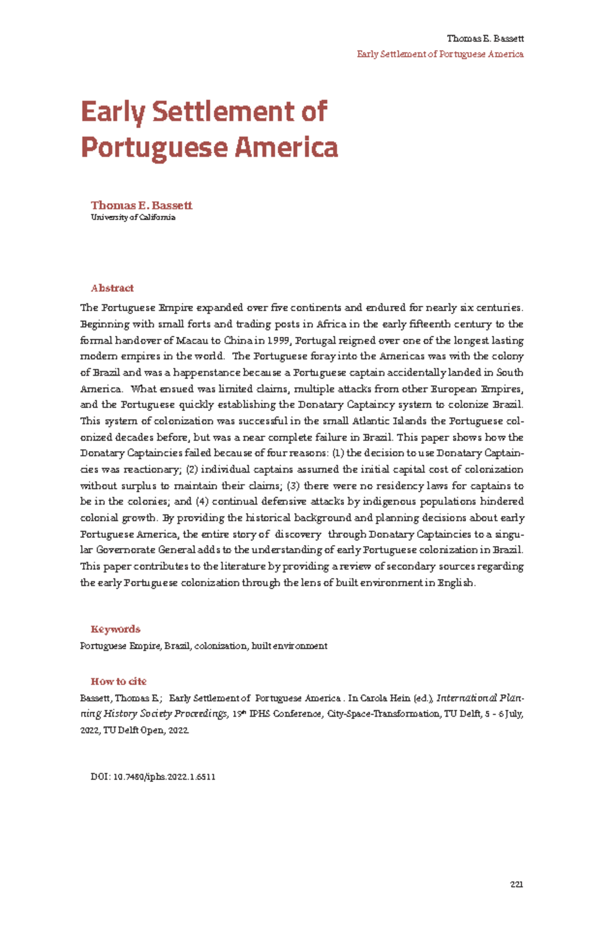 Colonization of America by Portugal: Analyzing Early Settlements and ...