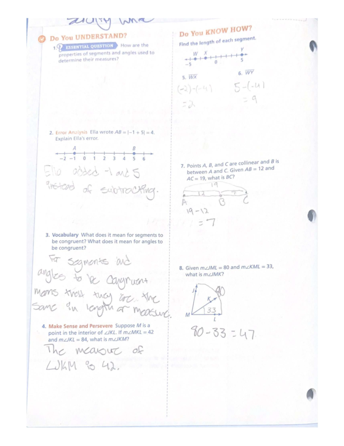 Companion Guide: Understanding Geometry Concepts and Errors - Studocu