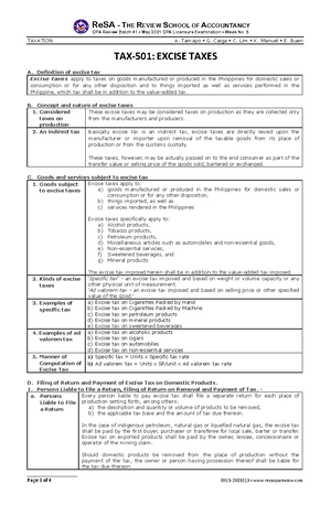 TAX-201 (Donor s Tax) - ReSA - THE REVIEW SCHOOL OF ACCOUNTANCY CPA ...