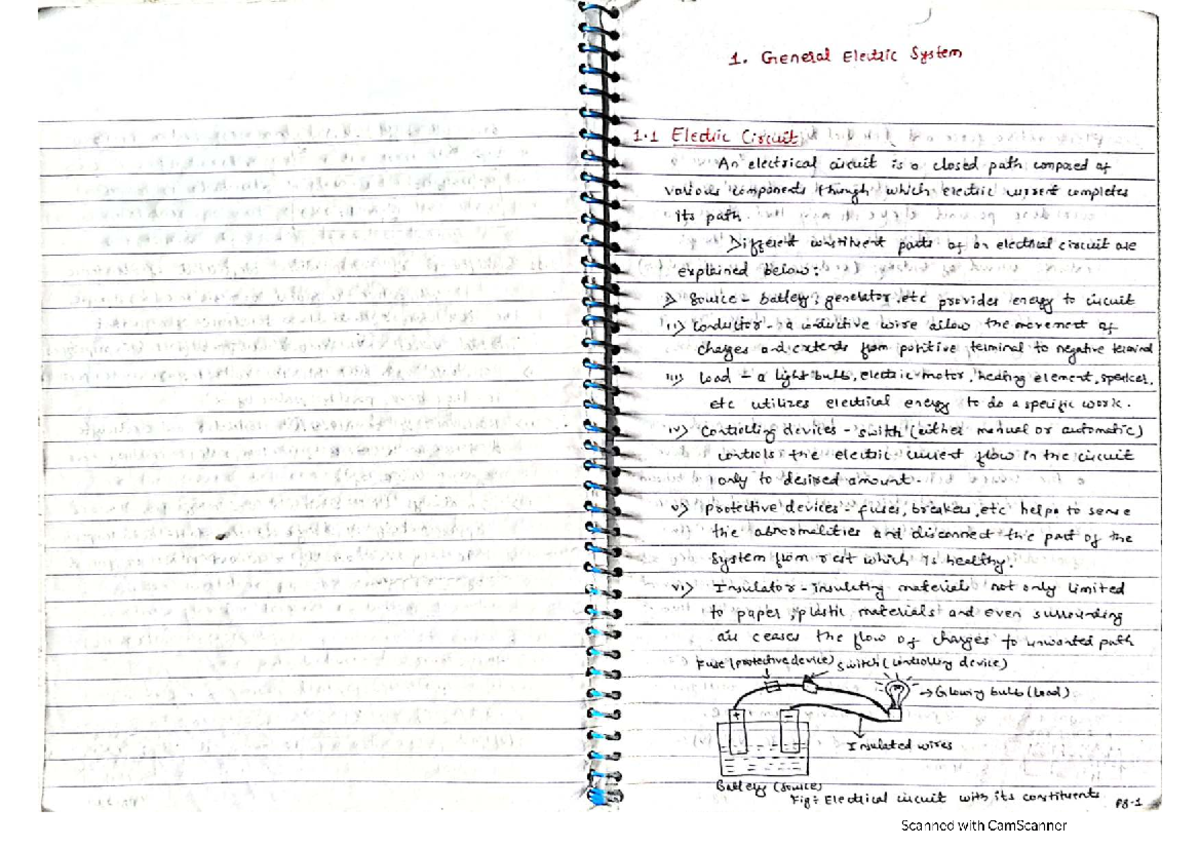 DC Circuits and Electric Circuit Fundamentals (Course Code: 1.1) - Studocu
