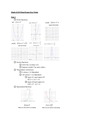 Math 1Ls3 - McMaster - Calculus for the Life Sciences I - Studocu