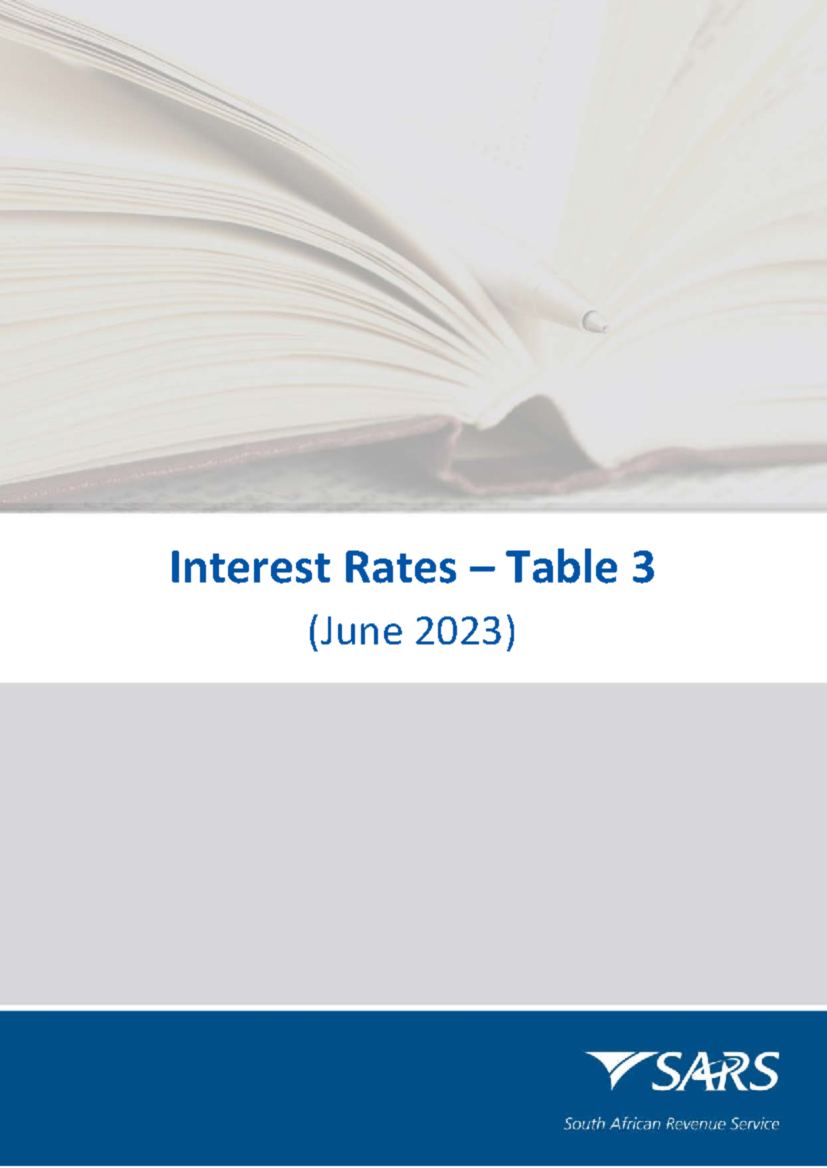 SARS Official Rate of Interest on Low-Interest Loans (June 2023) - Studocu
