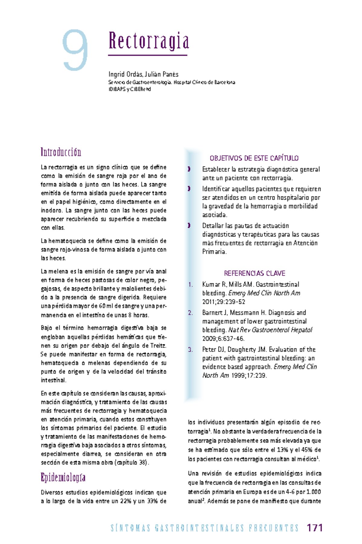 09 Rectorragia - Resumeb - Rectorragia Ingrid Ordás, Julián Panés ...