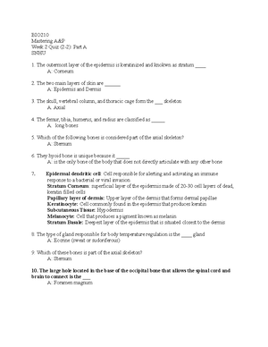 1-2 MasteringA&P Lab: Module One Homework - Anatomy and ...