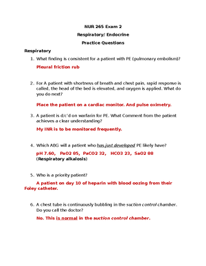 [Solved] The nurse has made rounds on a team of clients The nurse ...