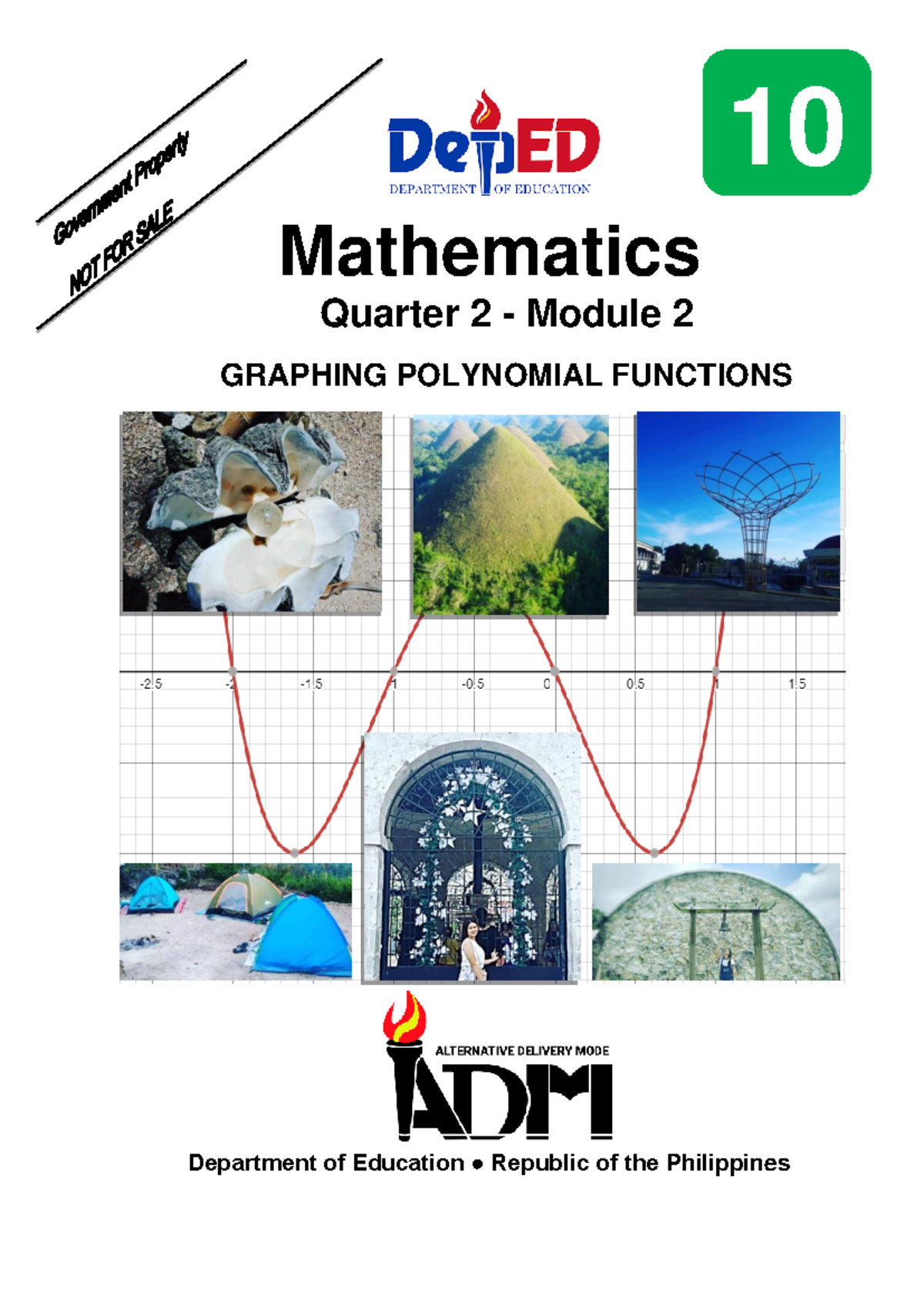Math10 Q2 Mod2: Graphing Polynomial Functions Guide - Studocu