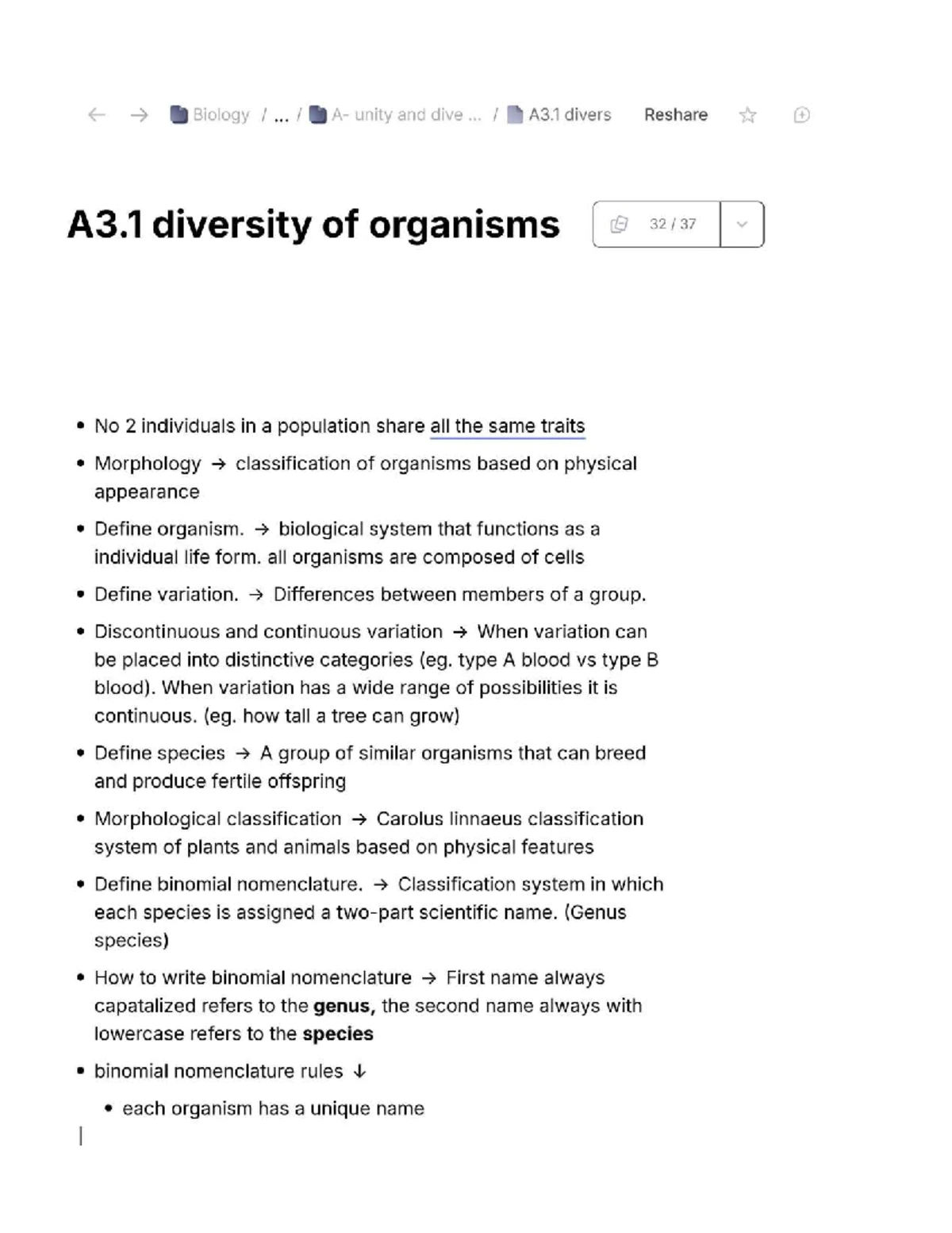 A3.2 Classification and Cladistics: Understanding Organism Grouping ...