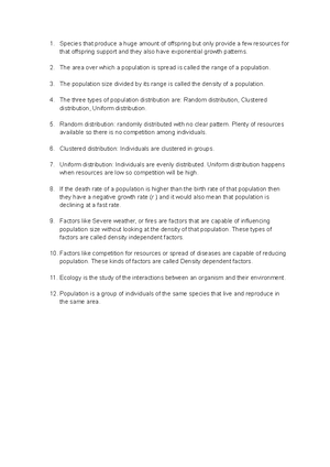 Copy of Handout Ecology Webquest - Ecology Webquest Name: Task 1 ...