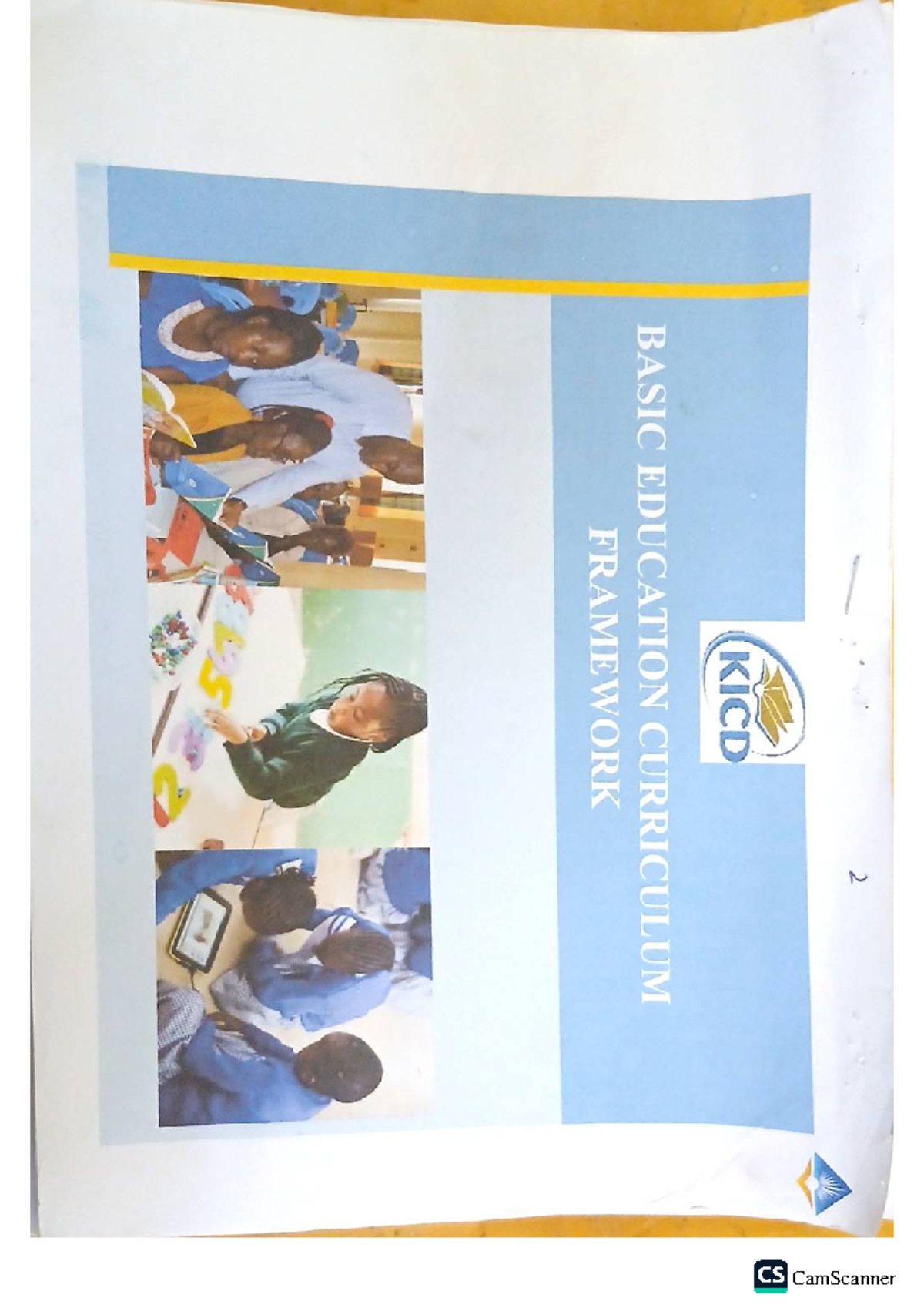 KICD 5: Basic Education Curriculum Framework and Development Cycle ...