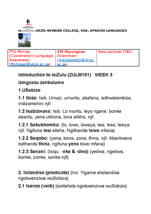 Amanothi ngezinkondlo - ZULM102 izinkondlo Iyini inkondlo? Inkondlo ...