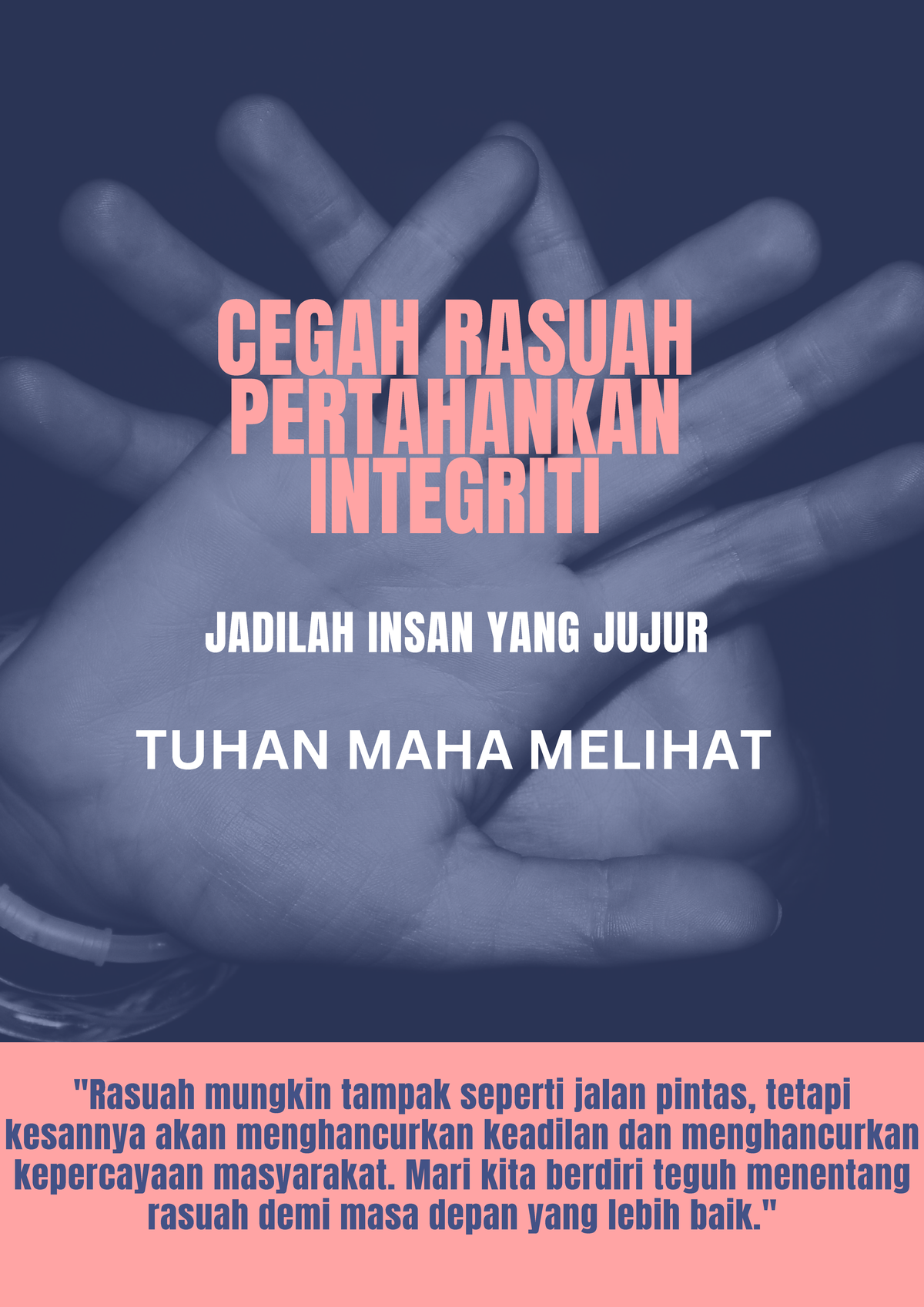 Poster Cegah Rasuah - Computer and Information Processing - "Rasuah ...
