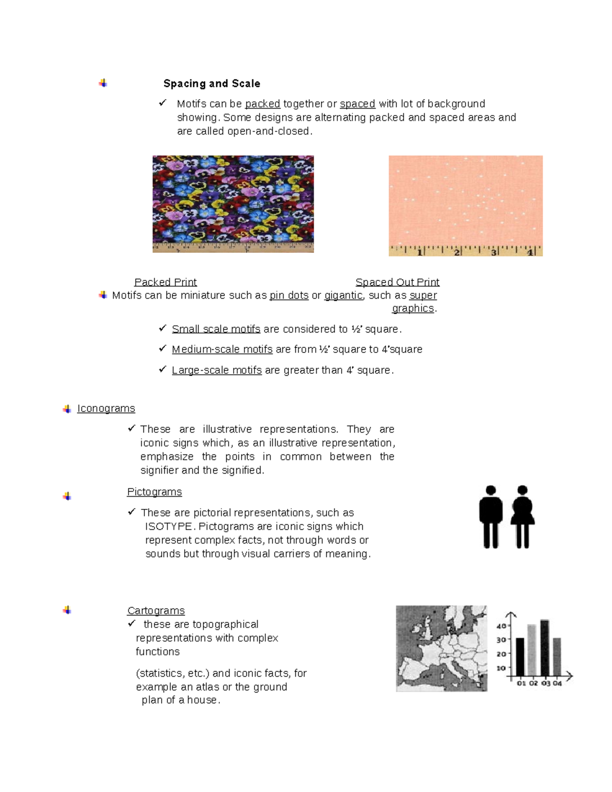 Spacing and Scale - Spacing and Scale Motifs can be packed together or ...