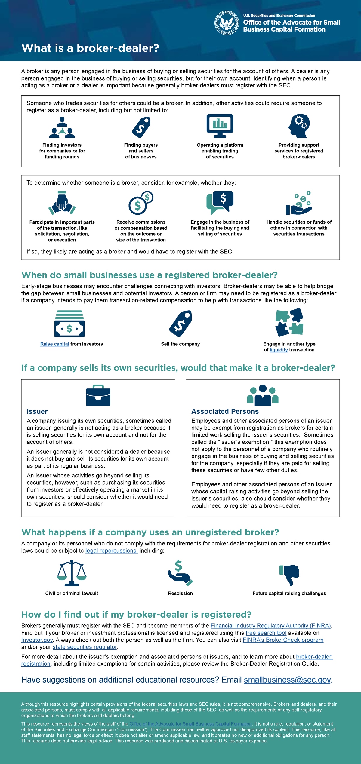Understanding Broker-Dealer Registration in Securities Transactions ...