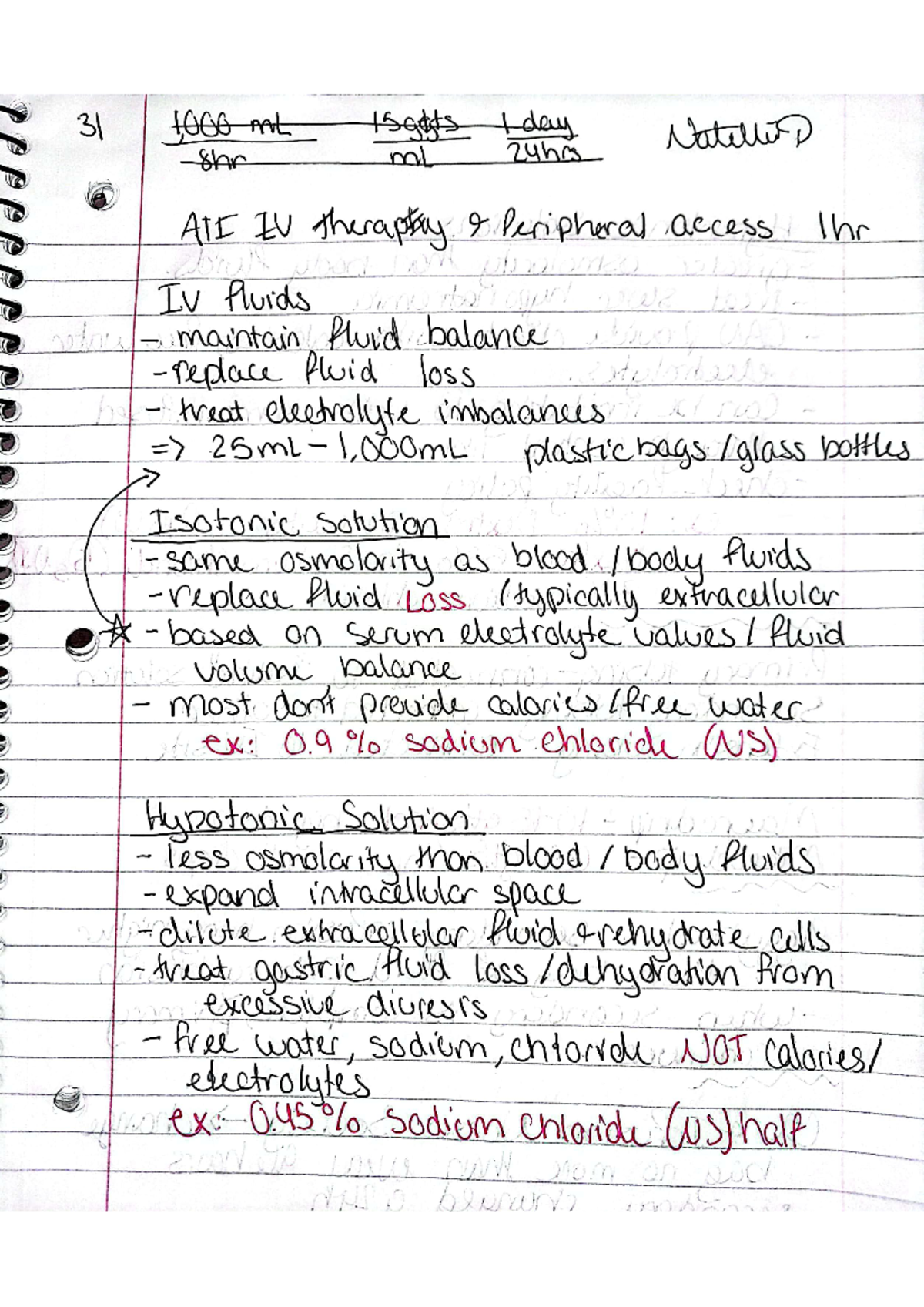 ATI IV Therapy & Peripheral Access: Comprehensive Study Notes - Studocu