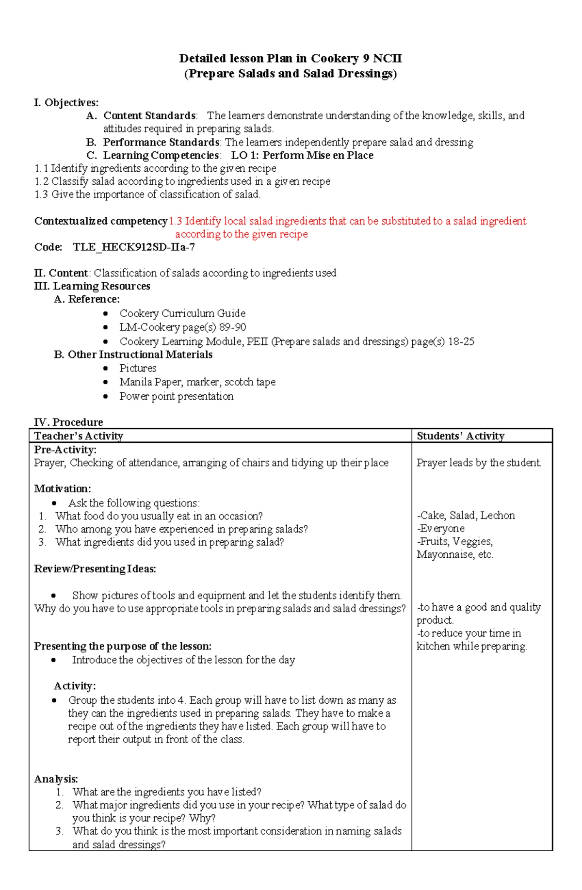 Lesson 4 - MFIT - Principles - LESSON 4: MFIT PRINCIPLES Learning ...