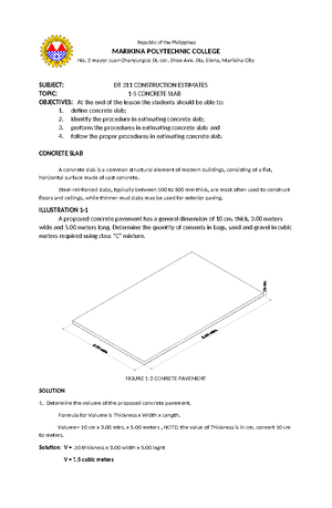 Table of Specifications in Midterm Exam of Advance Cadd - BIT Drafting ...