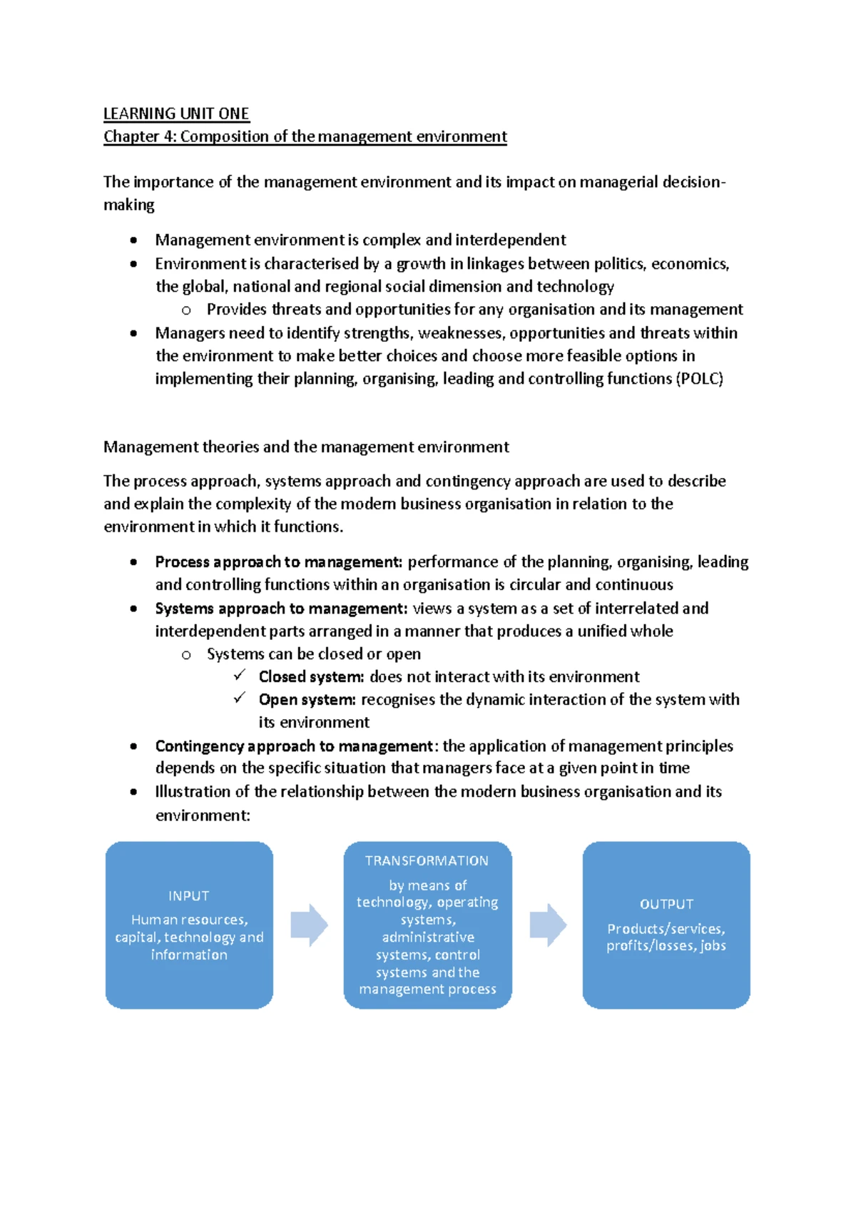 Grade 12 Business Strategies Notes 240303 Term 1 2024 - Studocu