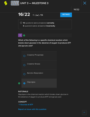 Anatomy milestone 4 - 1 20 / 25 that's 80% RETAKE 20 questions were ...