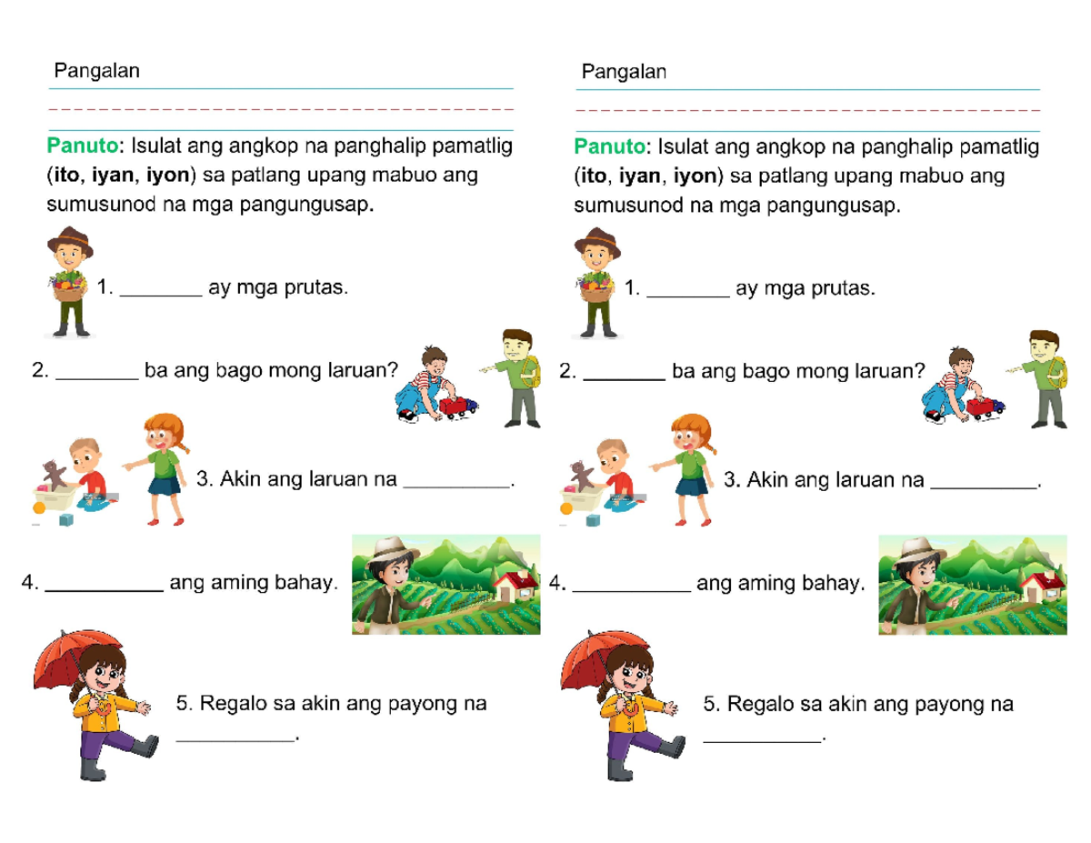 Ito, Iyan, Iyon - Komunikasyon at Pananaliksik sa Wika at Kulturang ...